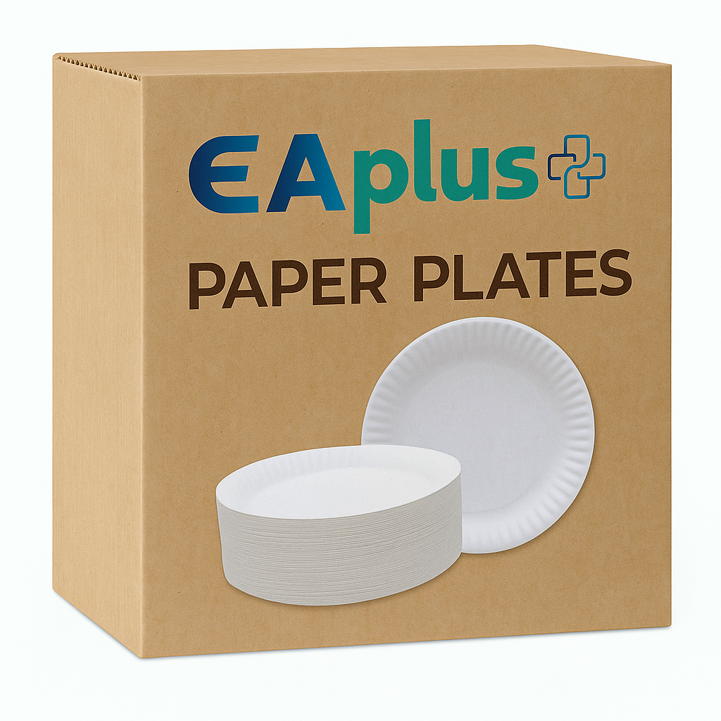 White Paper Plates – EA Plus Official Website